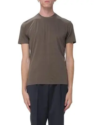 TOM FORD Crewneck Lyocell And Cotton Blend T-shirt - Grey