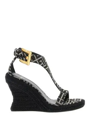 Balmain Espadrille - Black