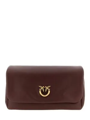Pinko Crossbody Bag - Burgundy