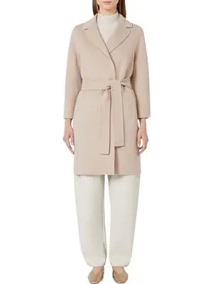 Max Mara Belted Coat Beige