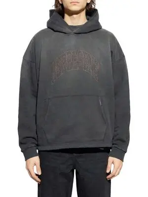 REPRESENT Logo Hoodie - Black