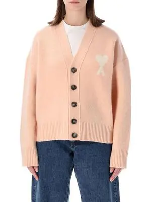 Ami Buttoned Cardigan - Ecru