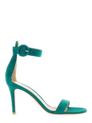 GIANVITO ROSSI Heeled Sandal - Green