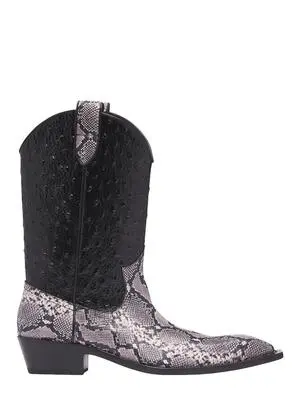 Martine Rose Cowboy Boot - Grey