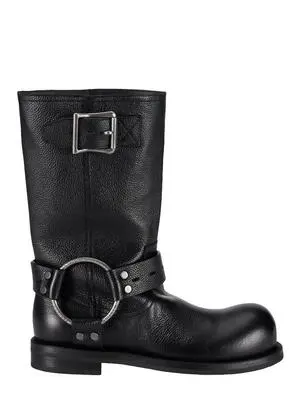 Martine Rose O Ring Moto Boots - Black