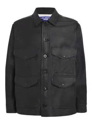 Junya Watanabe X Filson Faux Leather Jacket - Black