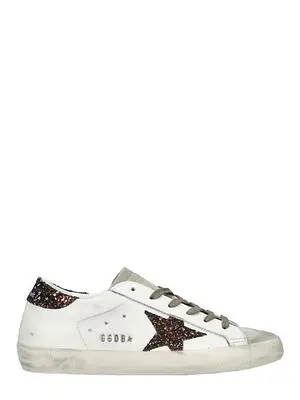 GOLDEN GOOSE Superstar 12386 Leather Trainers - Bone/comb