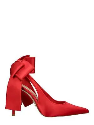 Steve Madden Teacup Satin Courts - Red
