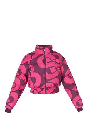 Sweaty Betty Cropped Waterproof Ski Jacket - Purple Sb Print