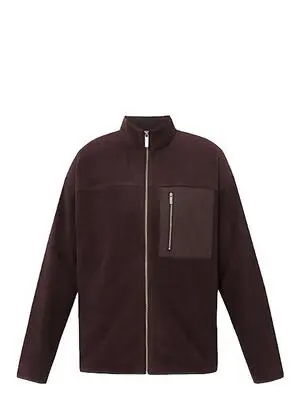 Sweaty Betty Mallow Zip-through Fleece Jacket - Sable Brown