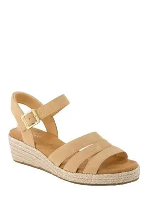 Toms Julia Wedge Sandal - Light/pastel Brown