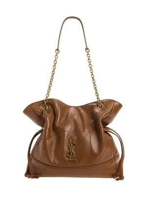 Saint Laurent Jamie Medium Patchwork Shoulder Bag Fox