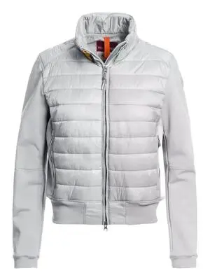 PARAJUMPERS Quilted Zip-up Jacket - Grey