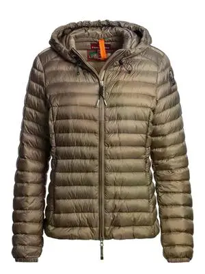 PARAJUMPERS Genie Hooded Puffer Jacket - Brown