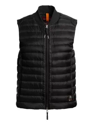 PARAJUMPERS Rosanna Quilted Zip-up Gilet - Black