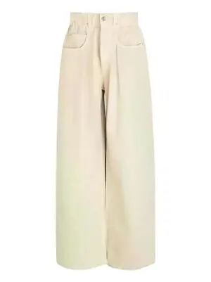 MARANT ETOILE Wide-leg Jeans - Neutrals