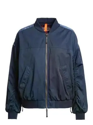 PARAJUMPERS Ruched Bomber Jacket - Blue