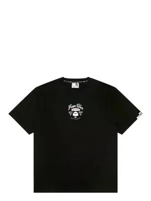 AAPE BY *A BATHING APE® Heart-graphic T-shirt - Black