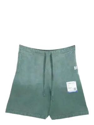 Mihara Yasuhiro Sun Faded Sweat Shorts - Green