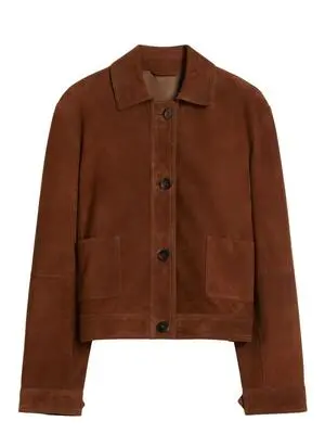 MAX MARA Max Mara Suede Boxy Jacket
