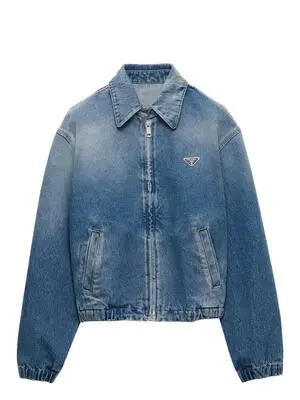 Prada Denim Jacket - Light Blue