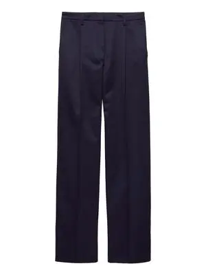 Prada Straight Fit Chino Pants Navy