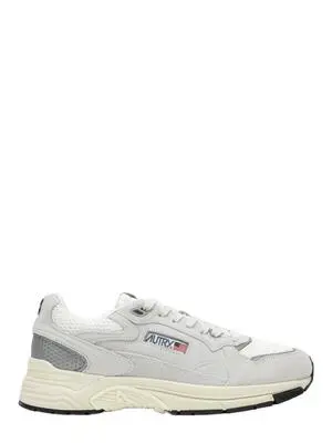 AUTRY Hyperway Sneakers In Mesh And Suede - White