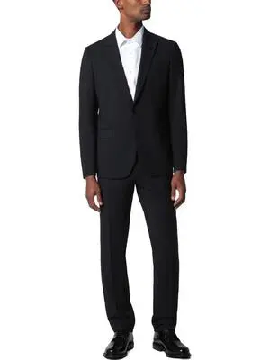 LARDINI Single-breasted Wool-blend Suit - Blue