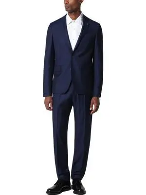Tagliatore Wool Single-breasted Suit - Blue