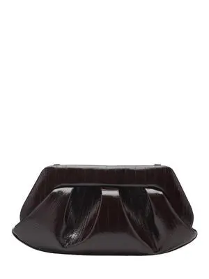 THEMOIRE Emera Clutch - Brown