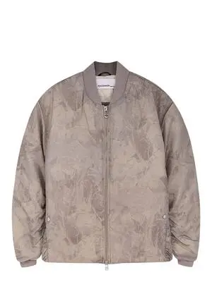 PEACEMAKER OAMC Minimal Printed Fabric Bomber - Beige