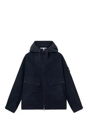 Stone Island Light Compact Touch Poly T.c. Jacket - Blue