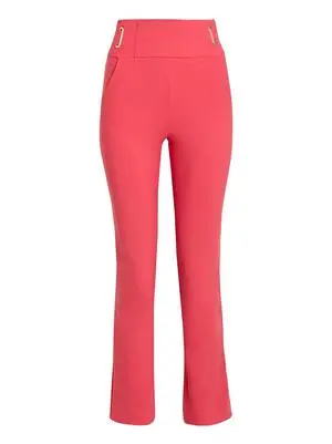 Chiara Boni La Petite Robe Damia Slim-leg Stretch-jersey Pants - Coral