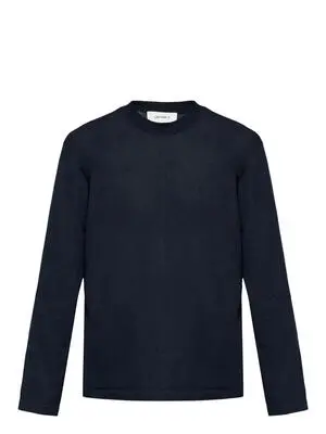 LISA YANG Nathaniel Cashmere Sweater Navy Blue
