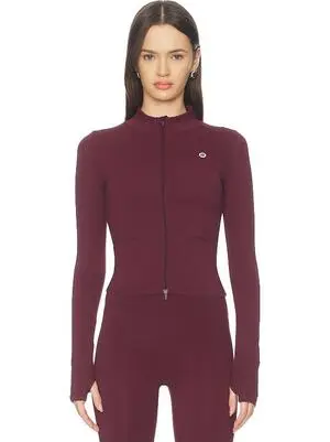 ASTORIA Full Zip Jacket - Burgundy