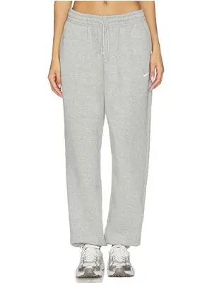 Nike High-waisted Oversized Sweatpants - Dark Grey Heather & Sail