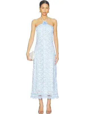 Waimari Beso De Luna Maxi Dress - Blue