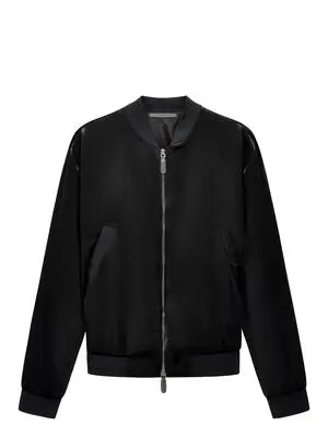 Giorgio Armani Velvet Blouson - Black