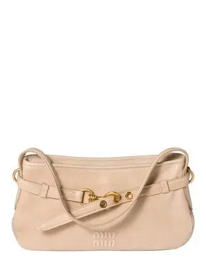 Miu Miu Aventure Nappa Leather Bag - Cord
