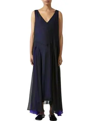 KALLMEYER V-Neck Maxi Dress