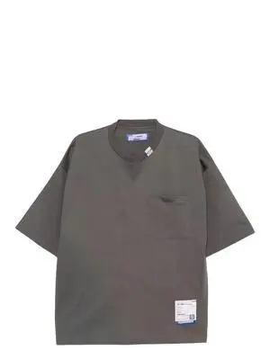 Mihara Yasuhiro Jersey Pocket T-shirt - Grey