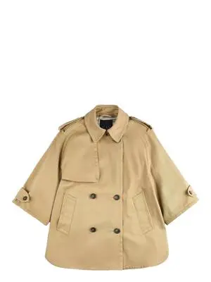 FAY Double-breasted Trench Jacket - Neutrals