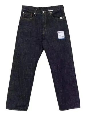 Mihara Yasuhiro Selvedge Straight-leg Jeans - Blue