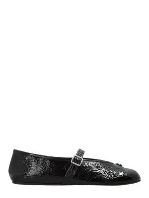 COACH® Sculpted C Ballet Flats - Black