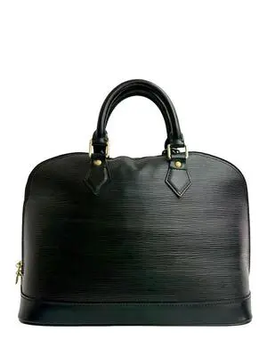 LOUIS VUITTON 2001 Epi Alma Pm Handbag - Black