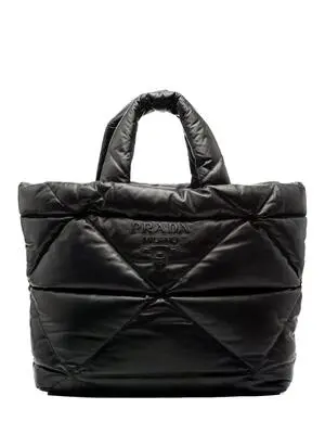 PRADA Prada 2013-2025 Large Quilted Nappa Padded Tote Bag