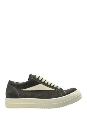 Rick Owens Vintage Leather Sneakers - Black