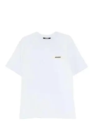 Jacquemus Logo-patch T-shirt - Blue