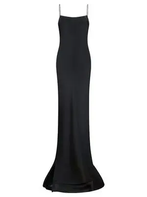 Andamane Ninfea Slip Maxi Dress - Black