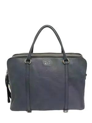 Dolce & Gabbana Logo-embellished Tote Bag - Blue